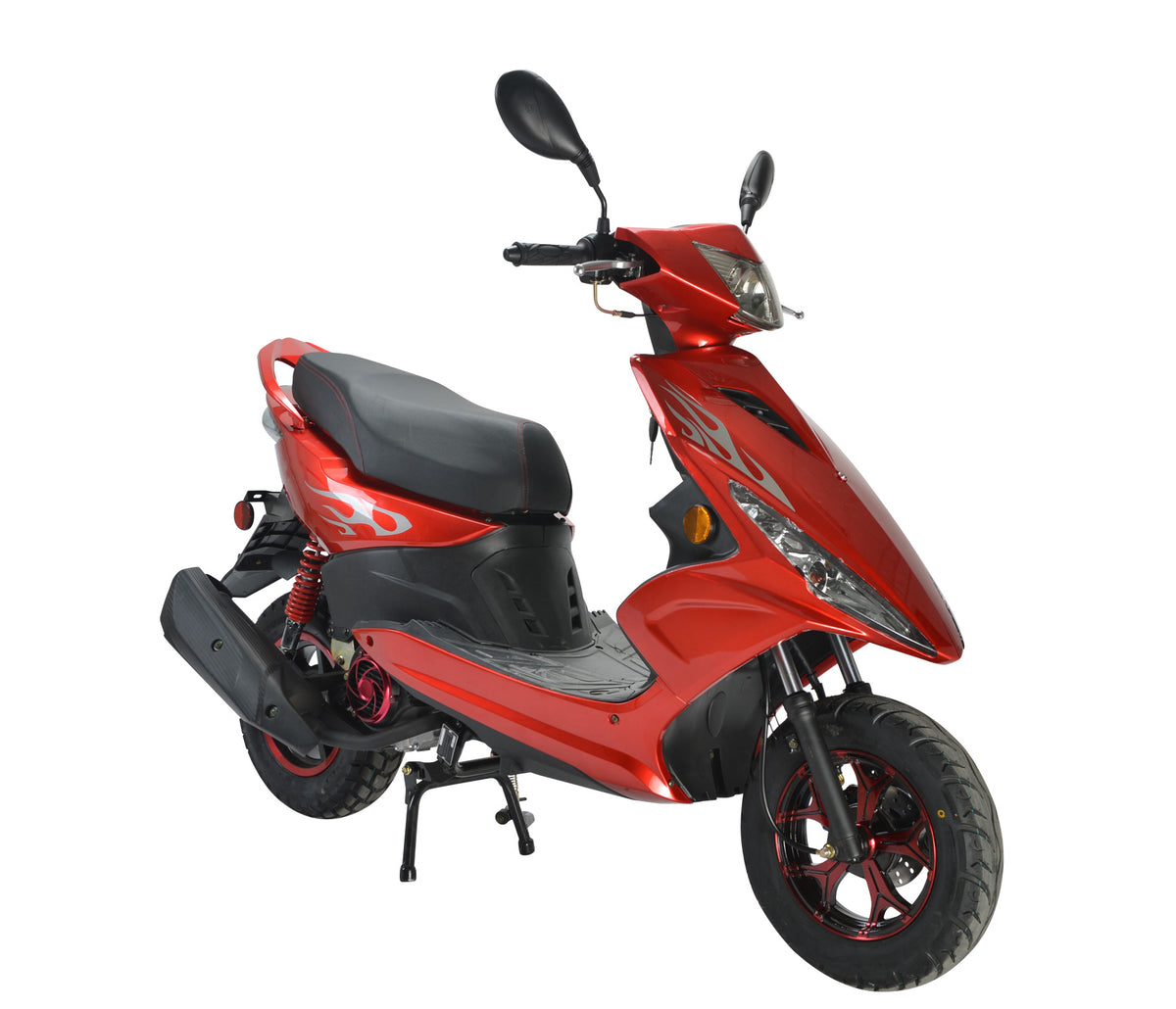 150cc Moped Street Scooter Gas Wave150 Adult Bike 12" Wheels – DALLAS ...