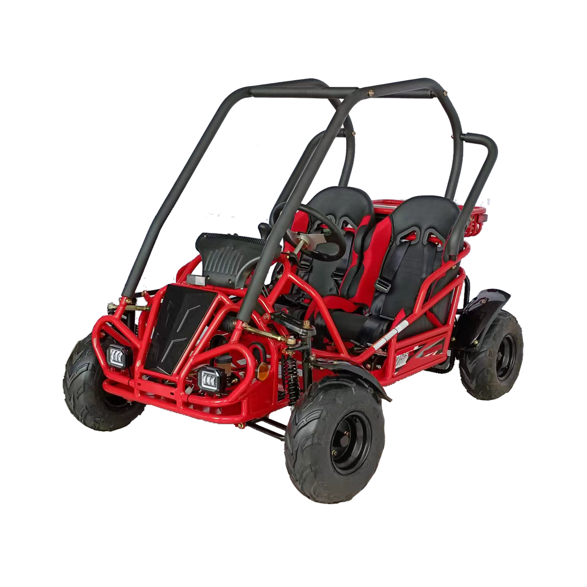 HHH 125cc Go Kart GKT125-9 Spyder 3 Speed Bigger Seat Single Cylinder ...