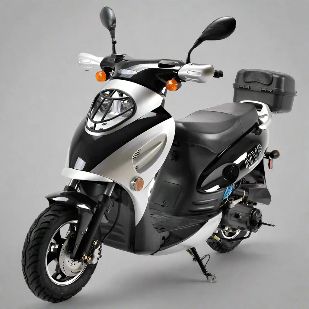 VIP 49cc MVP Moped Scooter Fully Automatic – DALLAS POWER SPORT