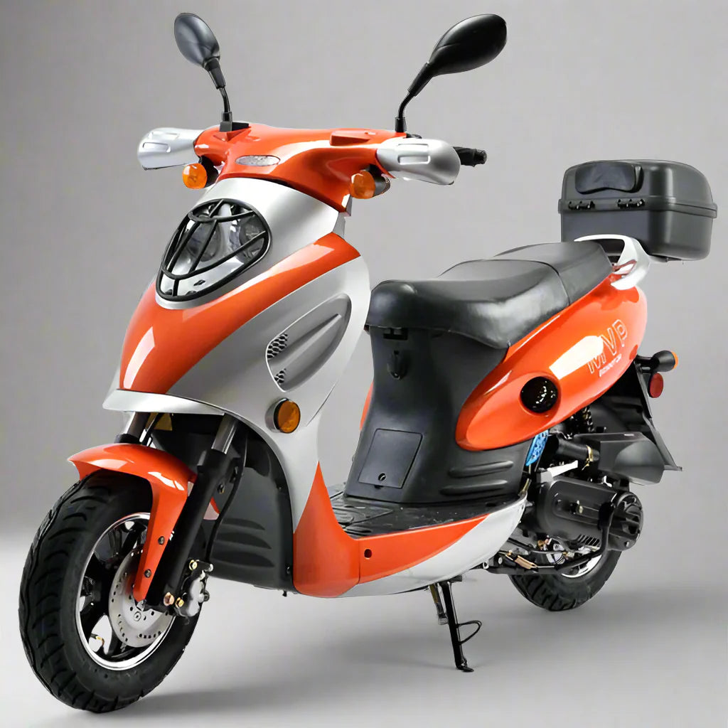 VIP 49cc MVP Moped Scooter Fully Automatic – DALLAS POWER SPORT