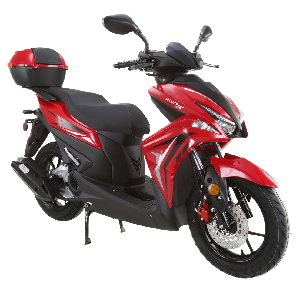 Clash 200-EFI Spider Scooter | 168cc Automatic Street Moped EFI ...