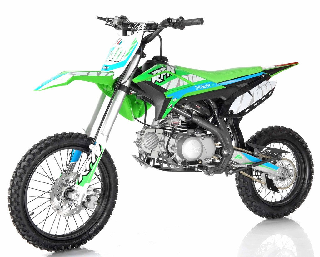 Apollo Thunder T-40 RFN 140cc Dirt Bike | 4-Speed Manual | Off-Road ...