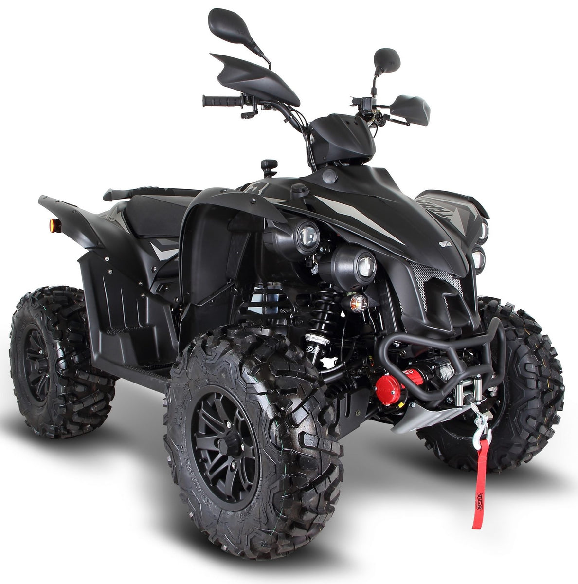 TARGET 600 561cc ATV Single Cylinder SOHC | Black – DALLAS POWER SPORT